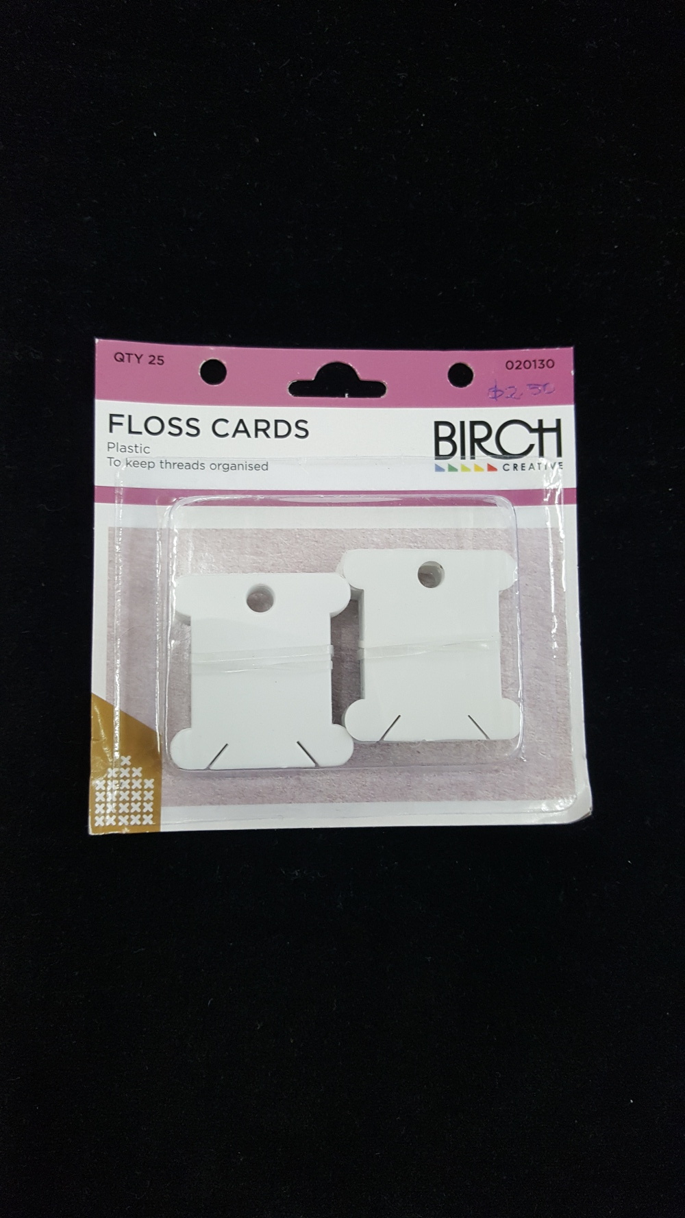 Floss Cards - Plastic 25 - Craftpaks
