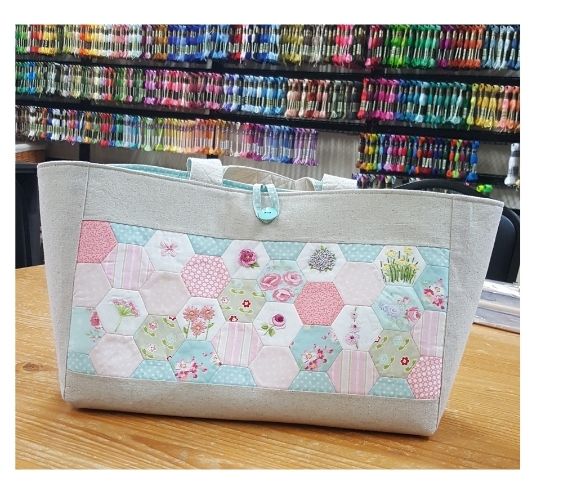 Embroidered Hexagon Bag Pattern - Craftpaks